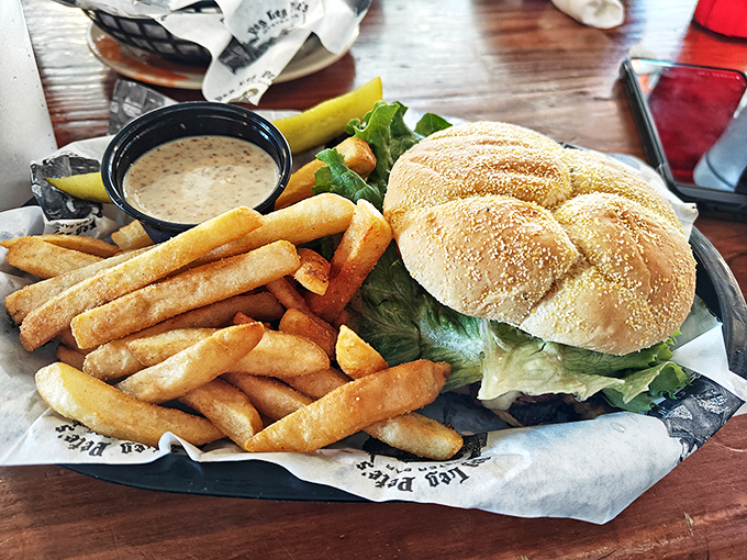 A sandwich that doesn't need fancy credentials&mdash;just honest ingredients and fries that could make a French chef weep with joy.