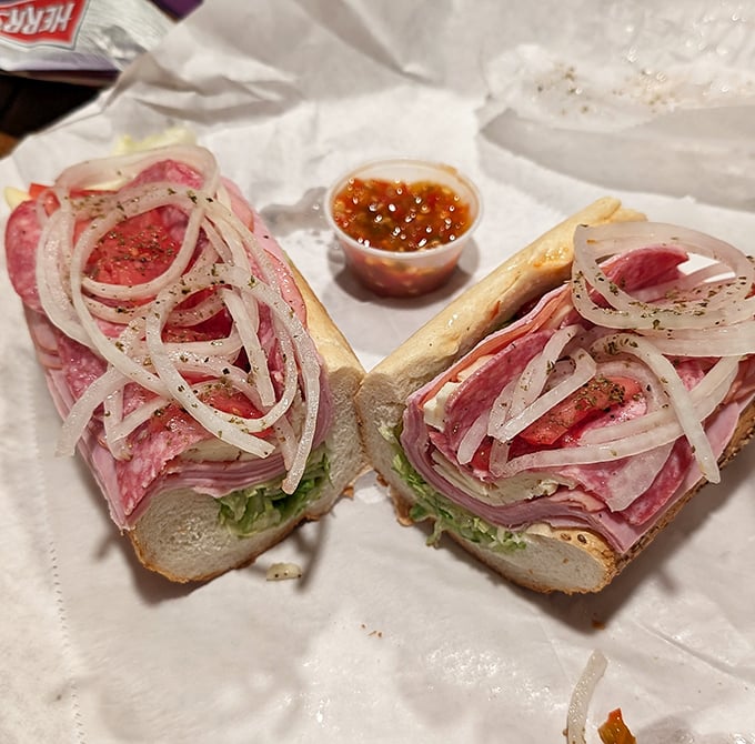 The Italian hoagie&mdash;where thinly sliced meats, sharp provolone, and crisp veggies create a symphony of flavors that would make Pavarotti weep.