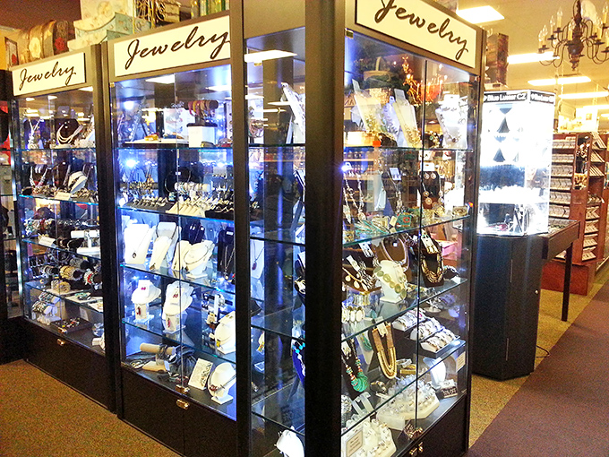 Sparkle meets substance in the jewelry section, where artisan-crafted pieces catch both light and imagination. Wearable art that carries Pennsylvania's crafting heritage. 