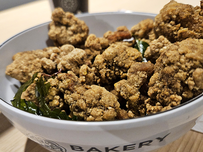 Crispy, golden nuggets of karaage that would make Colonel Sanders rethink his life choices. Perfectly seasoned and impossibly addictive.