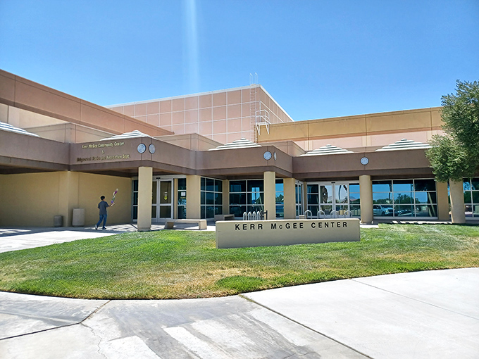 The Kerr McGee Community Center &ndash; where retirees discover that "community" isn't just a buzzword but an actual lifestyle with real human connections.