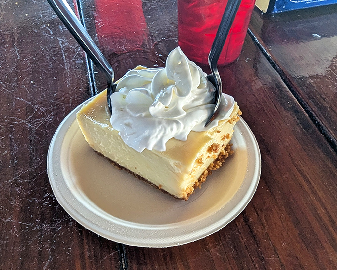 Key Lime Pie that strikes the perfect balance between sweet and tart, like Florida sunshine after a summer shower.