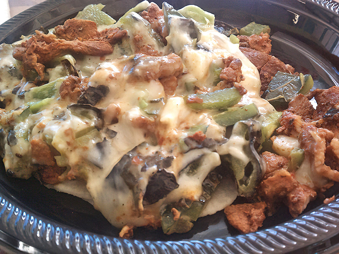 When melted cheese meets roasted peppers and tender meat, magic happens. This dish doesn't need fancy plating when it tastes this good.