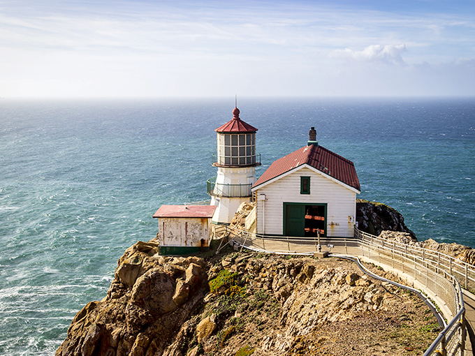 This lighthouse has seen more drama than a season of "The Crown" &ndash; shipwrecks, fog, and countless tourists gasping for breath after those stairs.