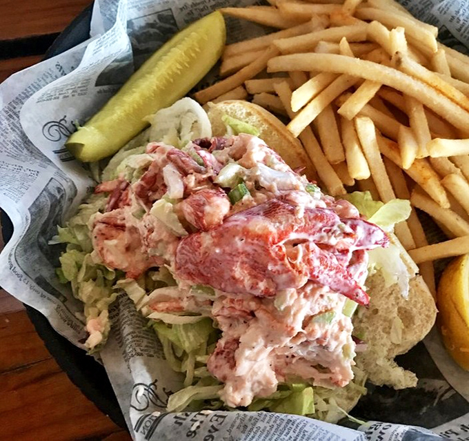 That Maine lobster roll proves sometimes the best treasures are found in the most unexpected tropical hideaways.