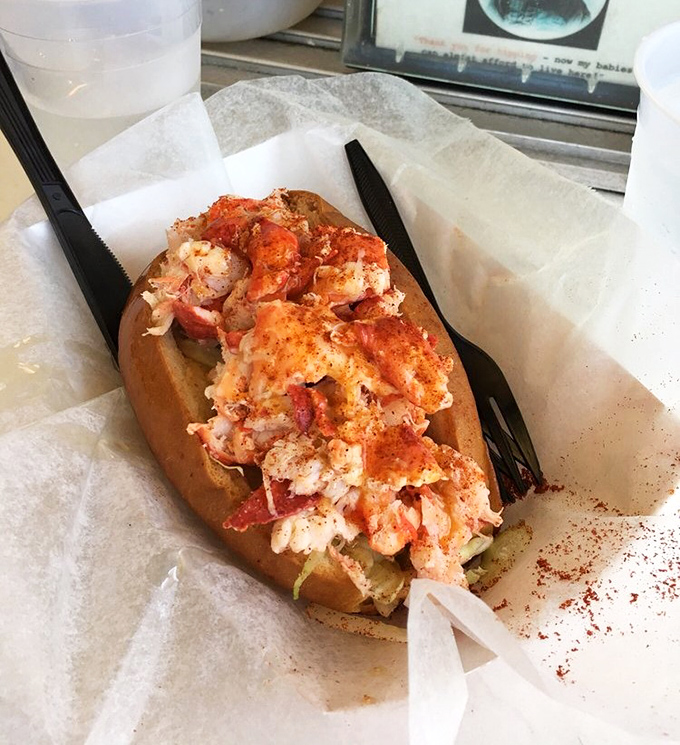 Not your average sandwich situation. This lobster roll contains more meat than most relationships &ndash; and is significantly more satisfying.