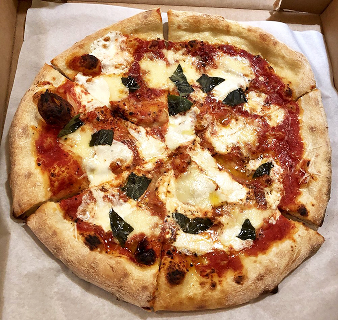 The Margherita: simple perfection that would make your Italian grandmother weep with joy.