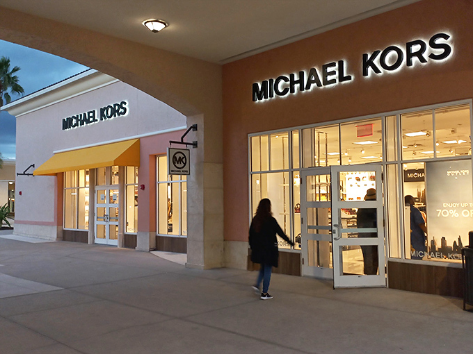 Michael Kors after sunset&mdash;when the serious shoppers emerge like retail vampires, hunting for handbags instead of hemoglobin.