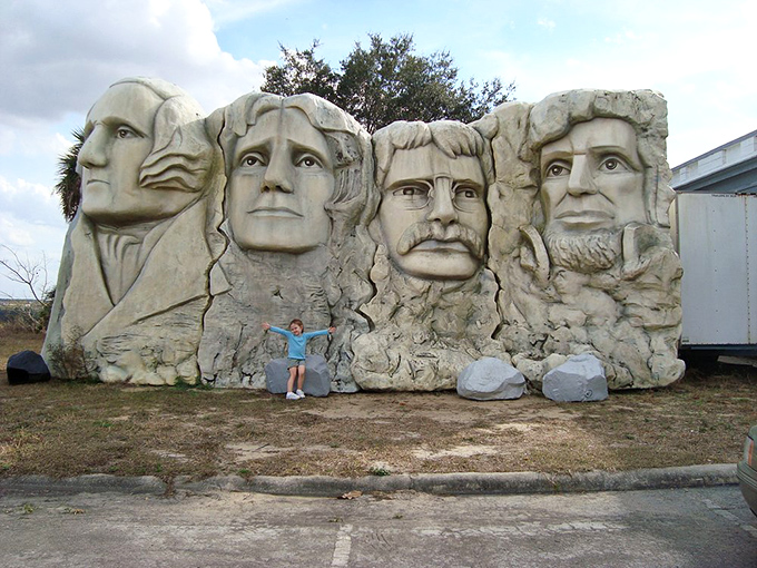 Mount Rushmore in Florida? This impressive replica at the Presidents Hall of Fame proves you don't need to trek to South Dakota for a presidential photo op.