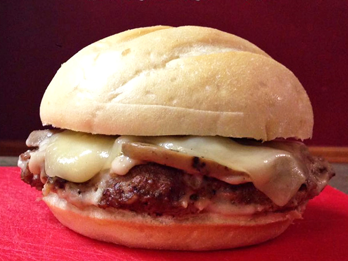 A burger that makes fast-food versions look like sad hockey pucks. The mushroom Swiss doesn't need Instagram filters&mdash;it's the real photogenic deal