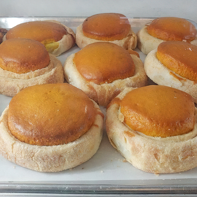 These golden-topped conchas aren't just pastries&mdash;they're edible sunshine. The perfect balance of soft bread and crumbly topping makes them the ideal companion to morning coffee.