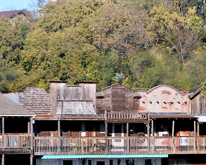 Victorian charm meets riverside views—this wooden wonder looks like it was built by elves with exceptional architectural training.