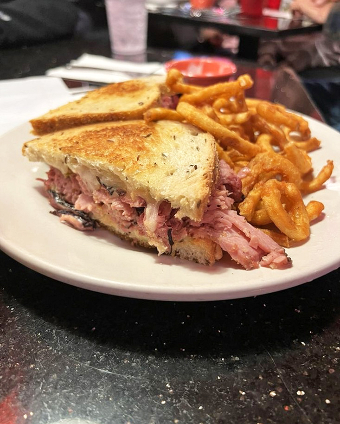 Pastrami this good doesn't need fancy presentation. Just look at those layers&mdash;this sandwich has more depth than most Hollywood blockbusters.