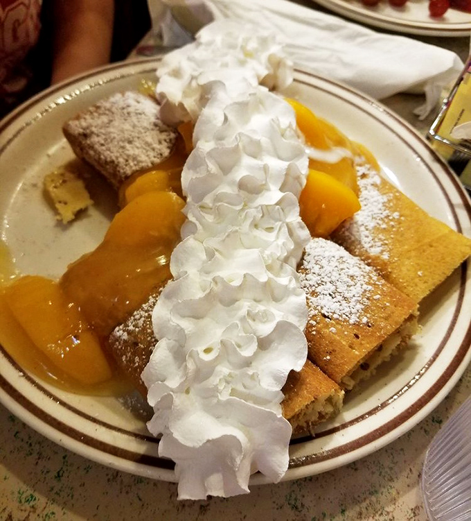 These peach crepes are what would happen if a French pastry chef fell in love with a Georgia orchard&mdash;elegant, indulgent, and absolutely worth the calories.