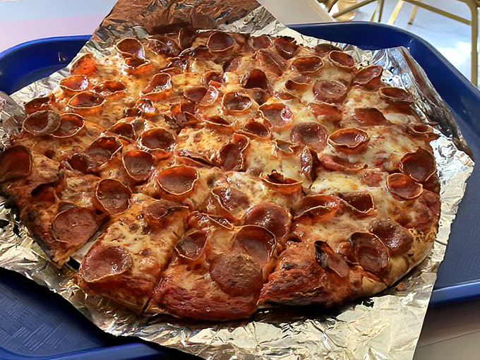 Pepperoni that curls into perfect little flavor bowls&mdash;nature's way of telling you this pizza means business.