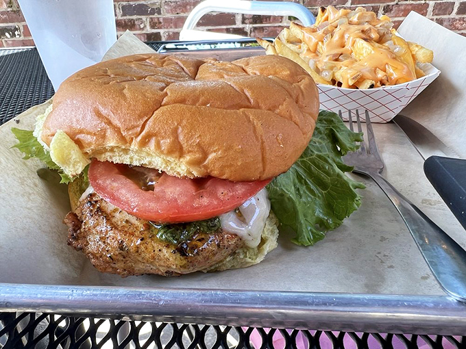 The Pesto Chicken sandwich proves Jack Nolen's isn't just a one-trick pony&mdash;this herb-forward creation deserves its own fan club.
