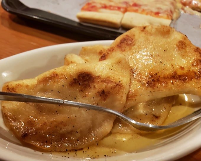 These aren't just pierogies&mdash;they're little pockets of Pennsylvania perfection swimming in butter and browned to golden bliss.