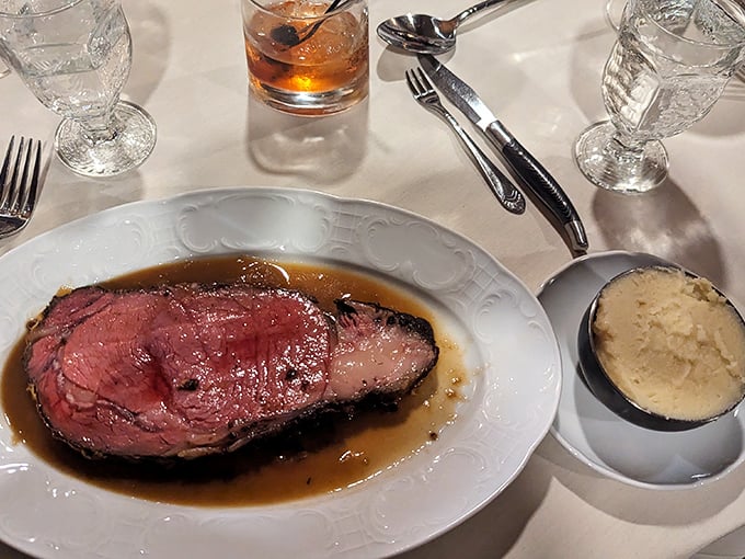 When your prime rib arrives with that glistening horseradish cream on the side, you know you've made all the right life decisions.