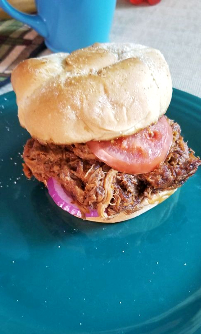 The pulled pork sandwich &ndash; where smoky, tender meat meets pillowy bun in a romance worthy of a Nicholas Sparks novel.