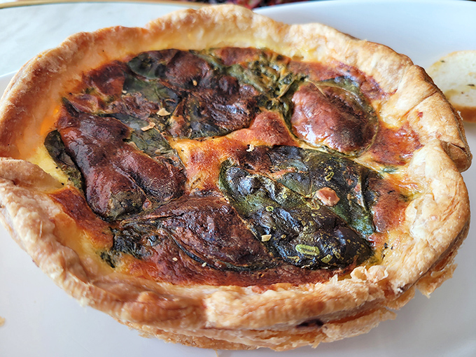 This quiche didn't just rise&mdash;it ascended to pastry heaven. Flaky crust cradling a savory filling that makes store-bought versions hide in shame.