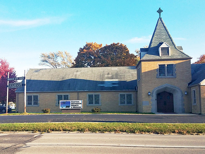 The Rantoul Historical Society preserves the town's rich past in a building that looks like it could have hosted church socials since the Truman administration.