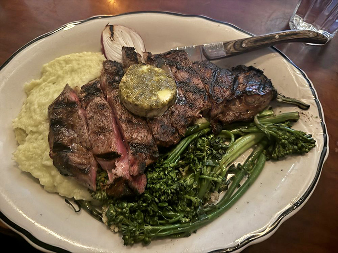 When steak night calls for serious business, this ribeye answers with authority and style.