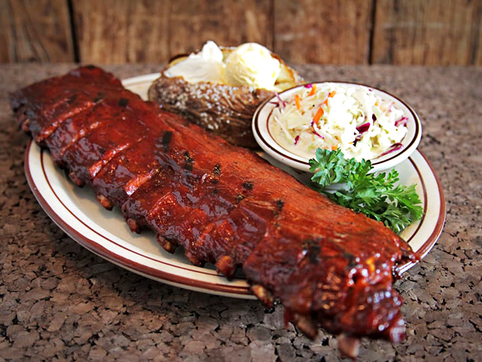 These ribs don't just fall off the bone &ndash; they practically leap onto your fork, dressed in a sauce that balances sweet and tangy notes perfectly.