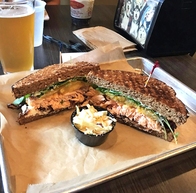 The Salmon BLT isn't just lunch&mdash;it's architecture, with perfectly stacked layers that would make Frank Lloyd Wright weep with joy.