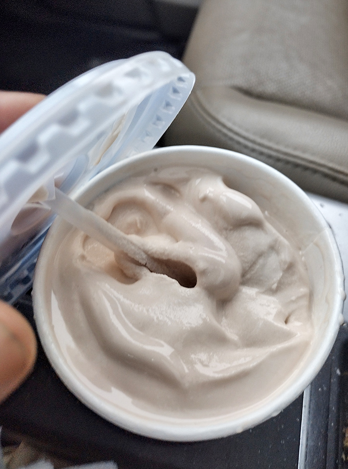 This isn't just ice cream in a cup&mdash;it's a creamy masterpiece that requires serious straw strength and zero guilt.