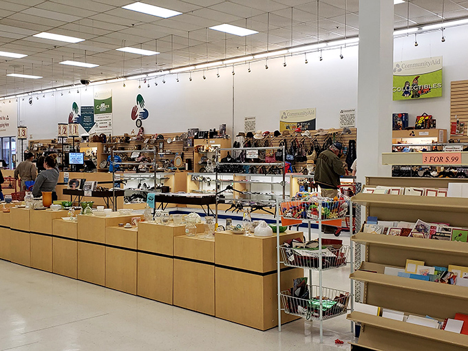 The home goods section beckons with promises of that perfect serving dish you didn't know you needed until this very moment.