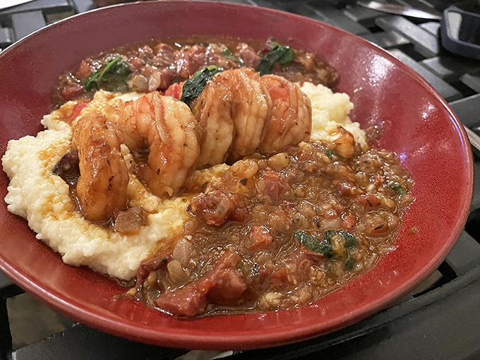 Shrimp and grits so authentic you'll check your GPS to confirm you're still in Pennsylvania. The tasso ham gravy is the unsung hero here.