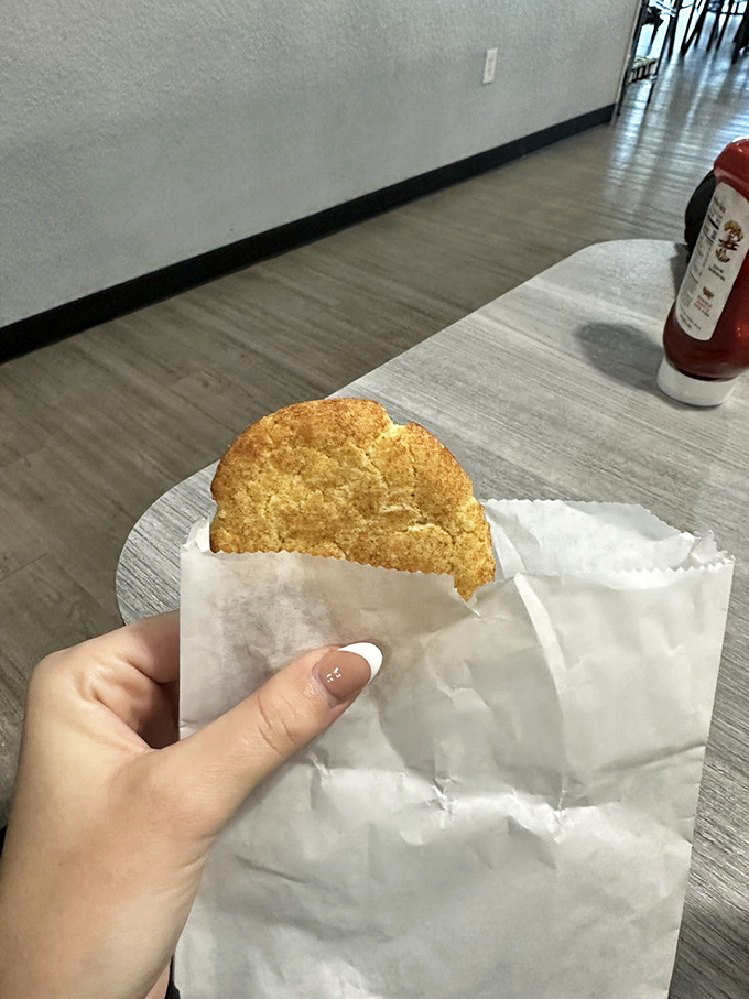 Not all heroes wear capes—some come in paper bags. This snickerdoodle cookie might just be the hand-held therapy session you didn't know you needed.
