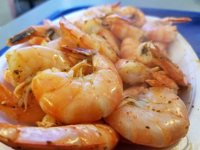 These Gulf shrimp aren't just steamed—they're transformed into plump, tender morsels that taste like the ocean bottled its best flavors.