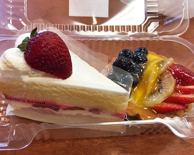 The Japanese strawberry shortcake at Belle's makes American birthday cakes look like they didn't even try. Light, ethereal, and perfectly balanced.