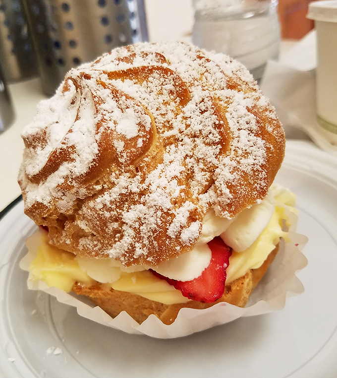 This cream puff doesn't just whisper "eat me"&mdash;it belts it out like Julie Andrews on an Austrian hillside.