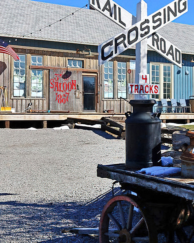 At the Rail Crossing, history hasn't just been preserved&mdash;it's been turned into an attraction where America's transport past comes alive.