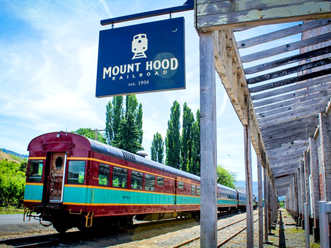 The business end of nostalgia, where modern engineering meets classic style in perfect railroad harmony.