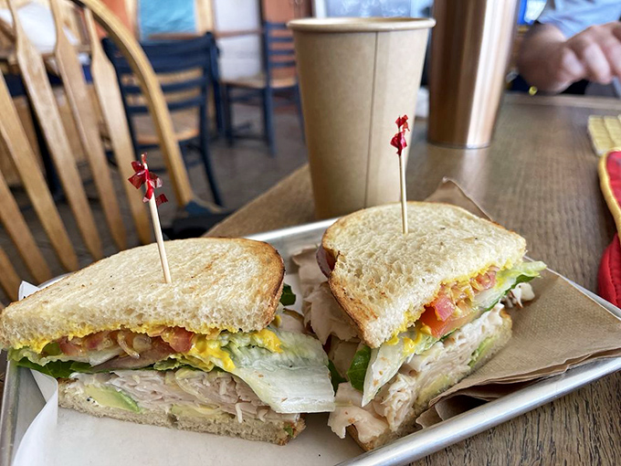 The humble turkey sandwich gets the respect it deserves here&mdash;no skimpy portions or sad iceberg lettuce, just honest ingredients stacked between bread that actually tastes like something.