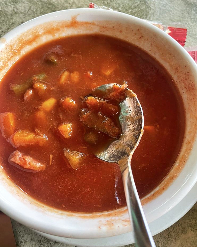 Turtle soup that would make a Louisianan jealous. Rich, complex, and worth every mile of your journey to Columbus.