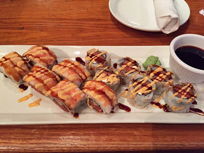 Sushi in a steakhouse? It's like finding Shakespeare in a comic book store&mdash;unexpected but executed with surprising authority.