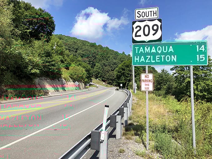 The road to culinary adventure sometimes involves hairpin turns and mountain vistas. This gateway to Jim Thorpe promises both natural beauty and delicious discoveries.