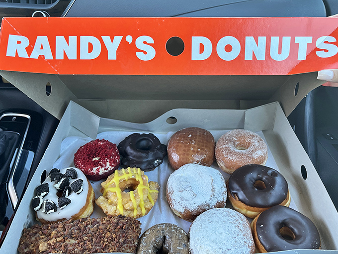 A dozen donuts from Randy's is like assembling the Avengers of breakfast&mdash;each one bringing its own superpower to your taste buds.