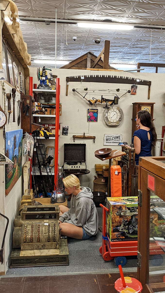 The thrill of the hunt in action &ndash; where "just browsing" becomes a three-hour expedition through someone else's memories.