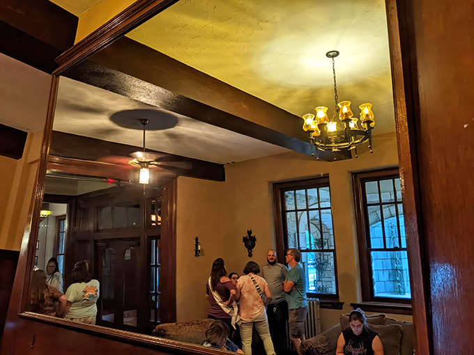 The castle's interior spaces blend historical charm with lived-in comfort, making visitors feel like welcomed guests rather than mere tourists. 