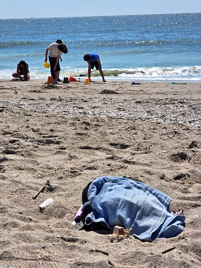 The universal language of sandcastle construction&mdash;where engineering degrees are unnecessary and ocean-front real estate is finally affordable for everyone
