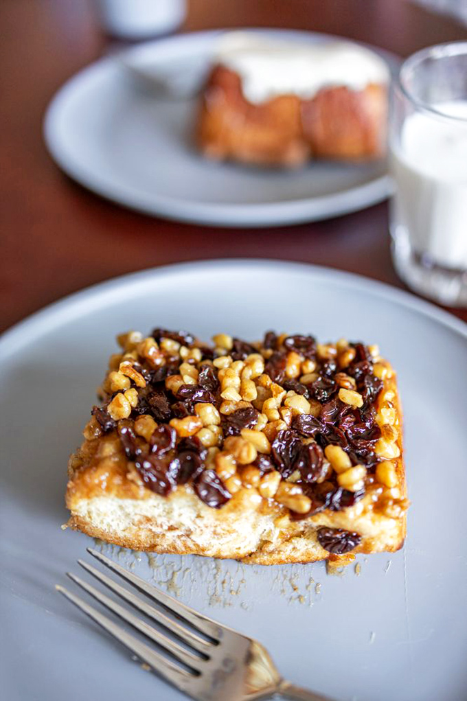 The walnut-raisin roll performs the impossible feat of being both indulgent and somehow making you feel virtuous. "There's fruit in it!" you'll rationalize.