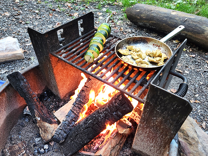 Nothing says "outdoor adventure" quite like a crackling campfire and the promise of perfectly grilled memories.