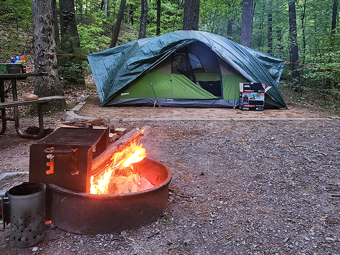 Camping at nearby Raystown Lake means falling asleep to crackling fires and waking up to birdsong instead of alarm clocks. Pure Pennsylvania bliss.