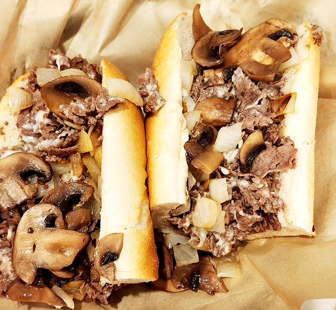 The Kennett Square Mushroom Cheesesteak pays homage to local fungi fame. Those saut&eacute;ed mushrooms aren't just toppings&mdash;they're neighborhood celebrities.
