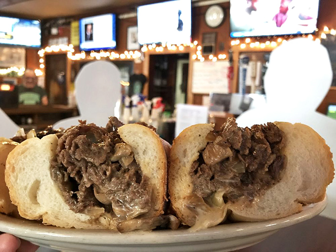 The star of the show: a cheesesteak that makes you understand why Pennsylvanians get so passionate about sandwiches. Every bite is a perfect harmony of beef, cheese, and bread.